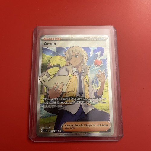 Arven - 235/198 Ultra Rare Scarlet & Violet Base Set Pokemon Card Holo ...