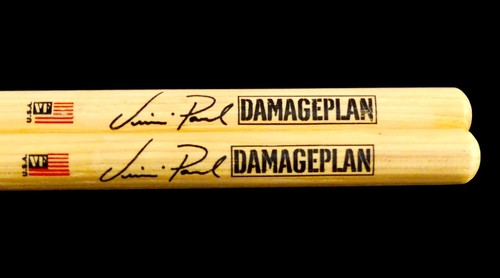 Vinnie Paul DAMAGEPLAN Tour Drumsticks | eBay