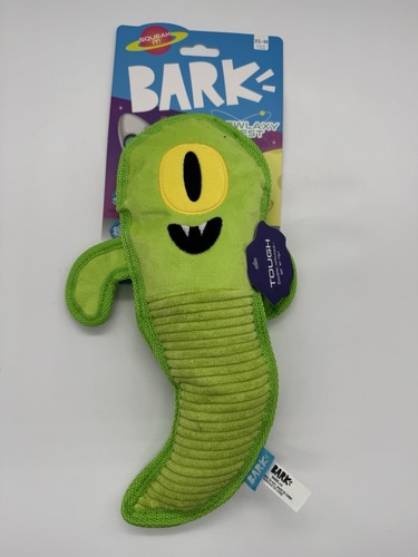 New Bark Box Growlaxy Quest Dog Toy Squeak UFO Alien Cyclops One Eye XS ...