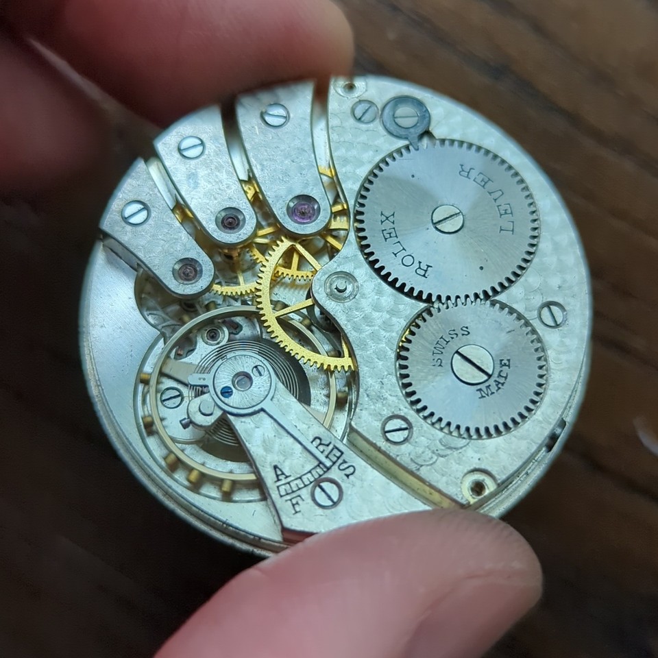 Rolex Lever Working Pocket Watch Movement 42.8mm (G11) | eBay UK