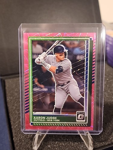 2025 Panini Donruss- Aaron Judge Pink Optic Laser Prizm /79 No.50 | eBay