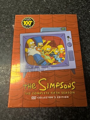 NEW - The Simpsons: the Complete Fifth Season (DVD) - 100th Episode ...
