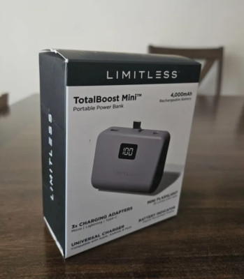 Limitless TotalBoost Mini 4,000mAh (Portable Power Bank) | eBay