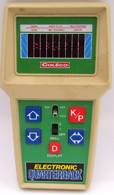 1978 Coleco Football Electronic Quarterback Handheld Game WORKS | eBay