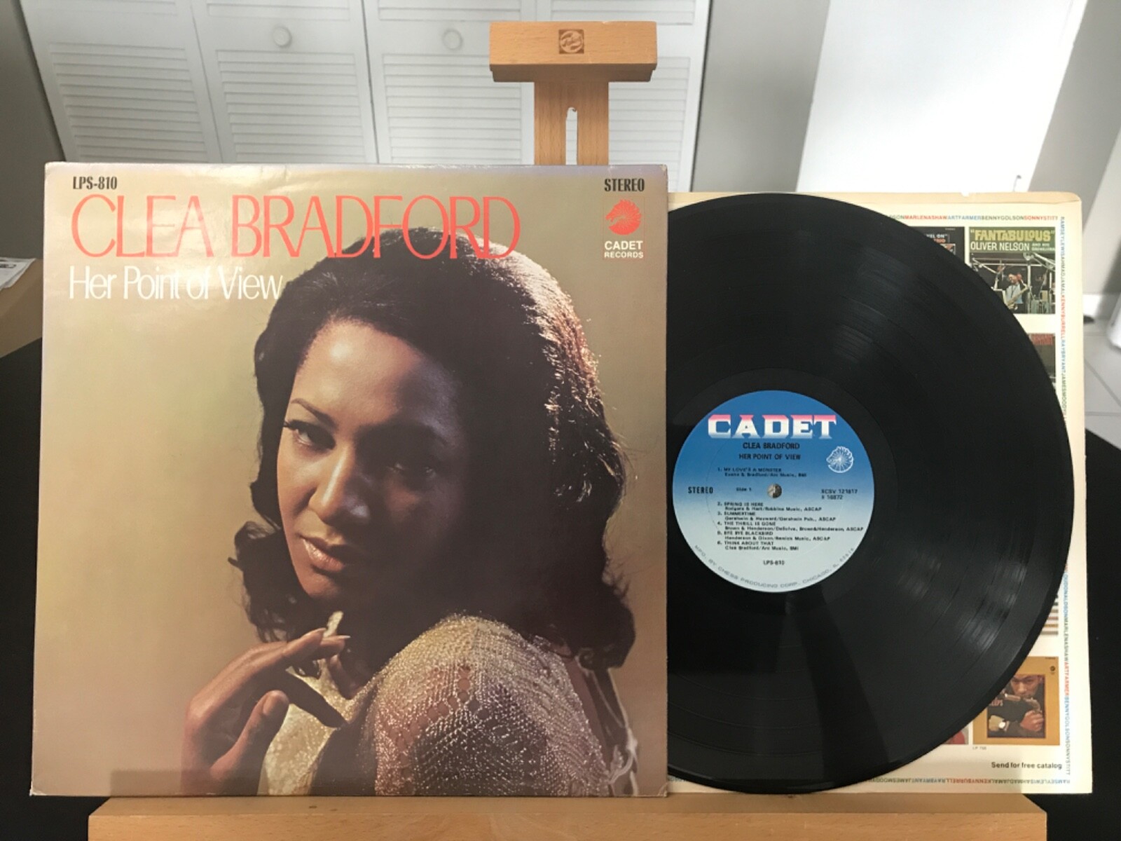 CLEA BRADFORD HER POINT OF VIEW CADET LPS-810 USA 1968 NM/VG+ | eBay