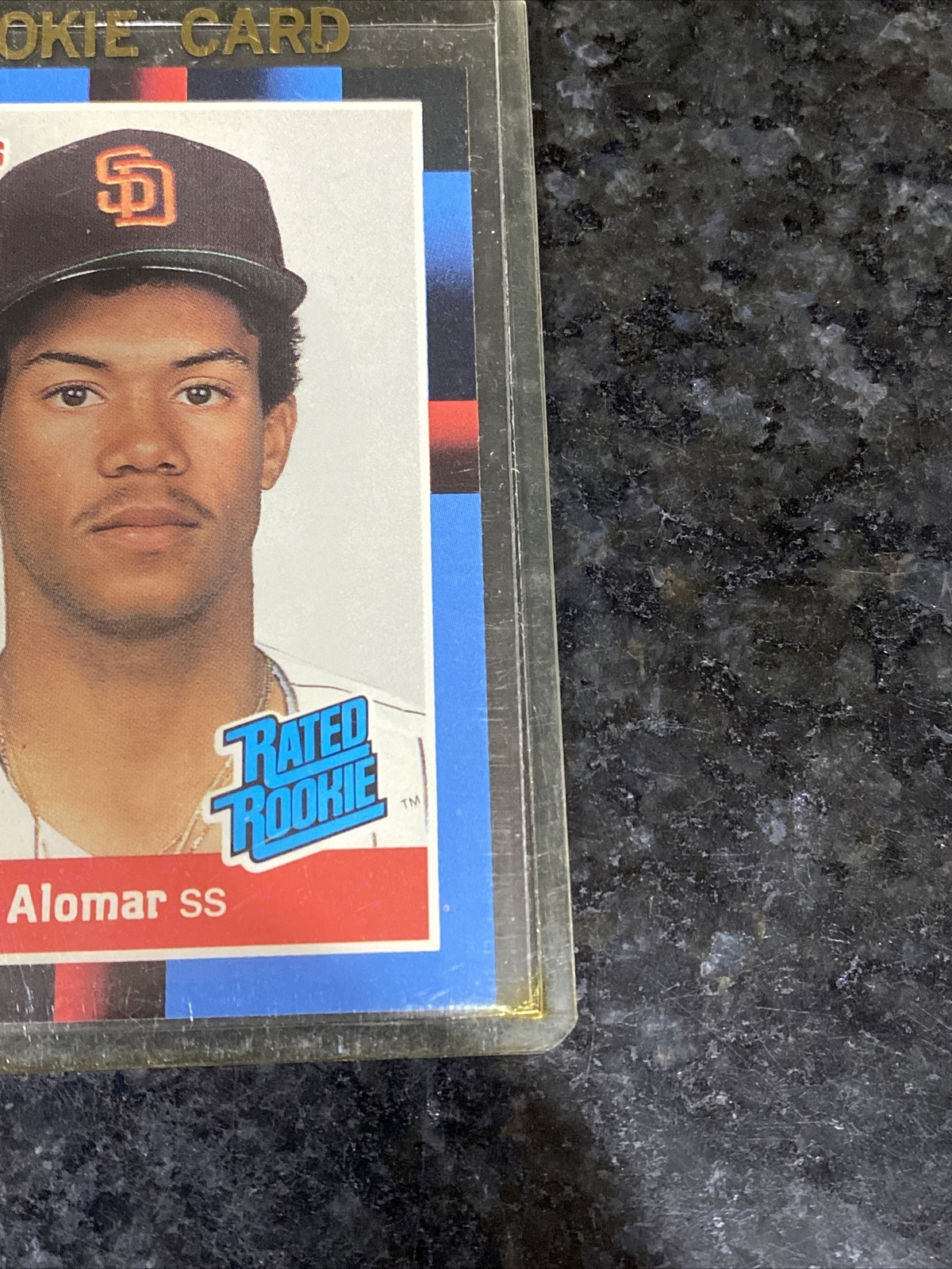 1988 Donruss RATED ROOKIE Roberto Alomar #34 Rookie RC Baseball Card | eBay