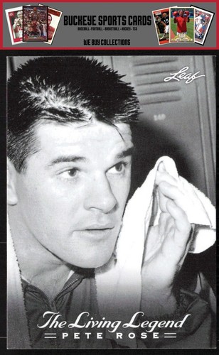 2012 Leaf Pete Rose The Living Legend Pete Rose #30 | eBay