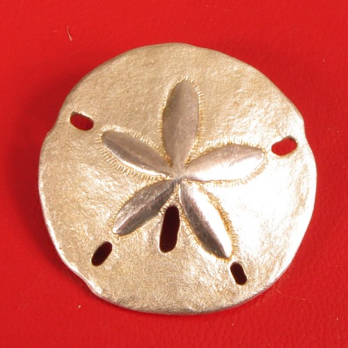 FABULOUS VINTAGE STERLING SILVER OCEAN SAND DOLLAR SHELLFISH SEA ...
