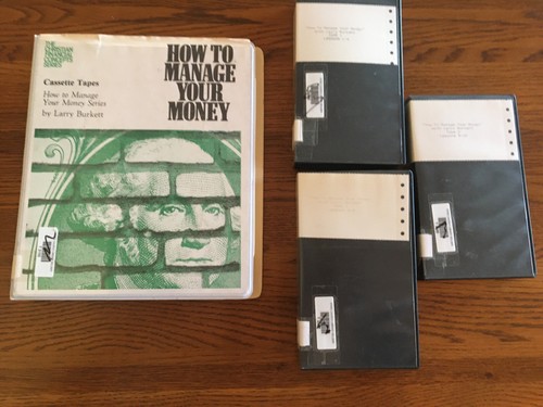 how-to-manage-your-money-larry-burkett-cassettes-vhs-set-lot-video