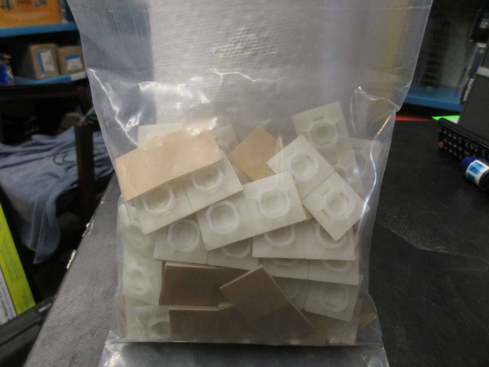 Free Ship, New Cable Tie Mounts, 4-Way, 1" x 1", Package of 100, Sticky ...