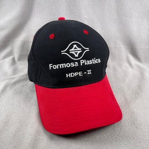 Formosa Plastics Hat Men OS Black Strapback Embroidered Spell Out | eBay