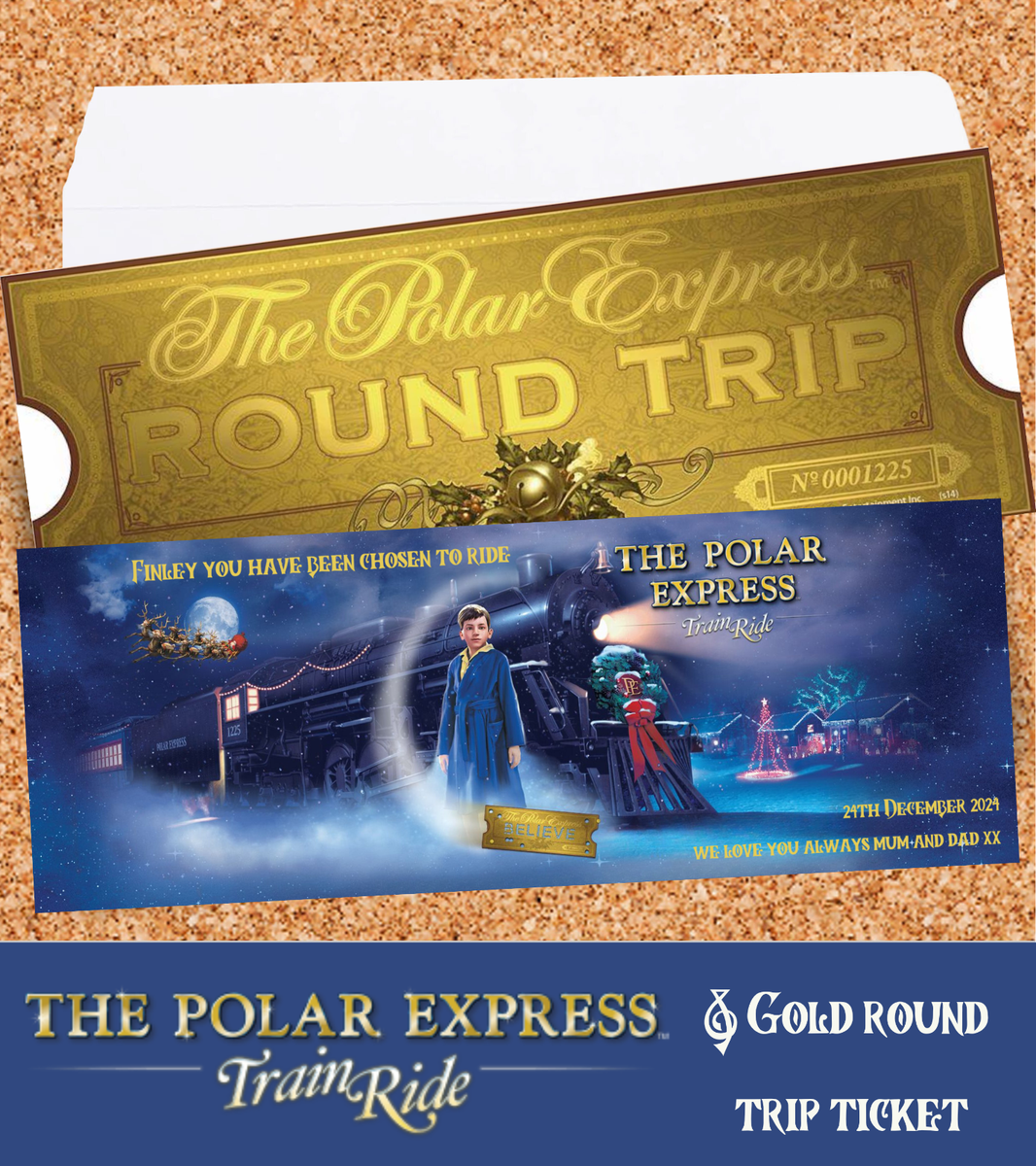 Polar Express Train Ticket Printable 🎅🏻🚂 It's That Time Of