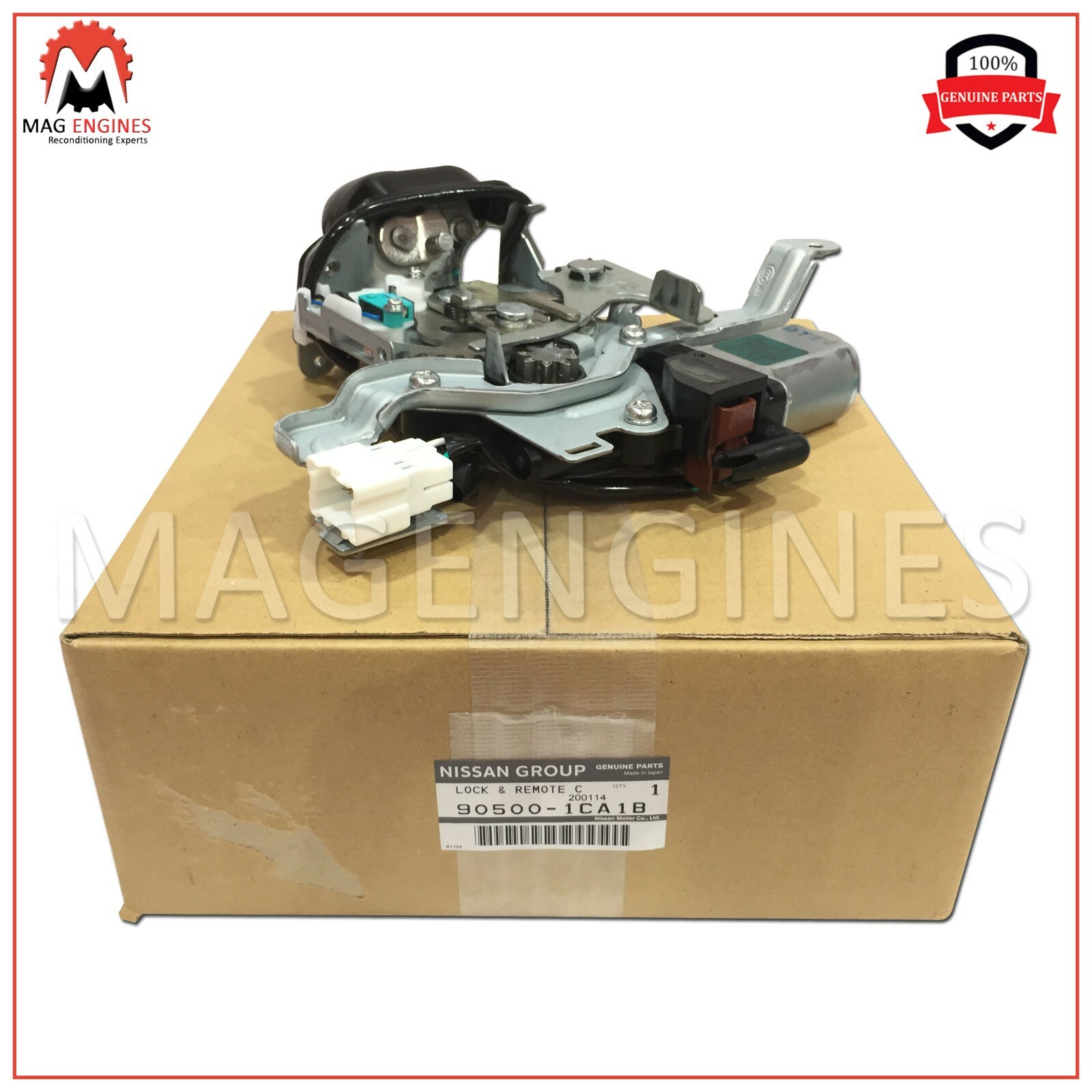 90500-1CA1B GENUINE OEM LOCK & REMOTE CONTROL ASSY-BACK DOOR 905001CA1B ...