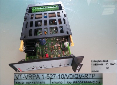Bosch Rexroth VT-VRPA1-527-10/V0/QV-RTP MNR.: 0811405103 12-3 # 1263 | eBay