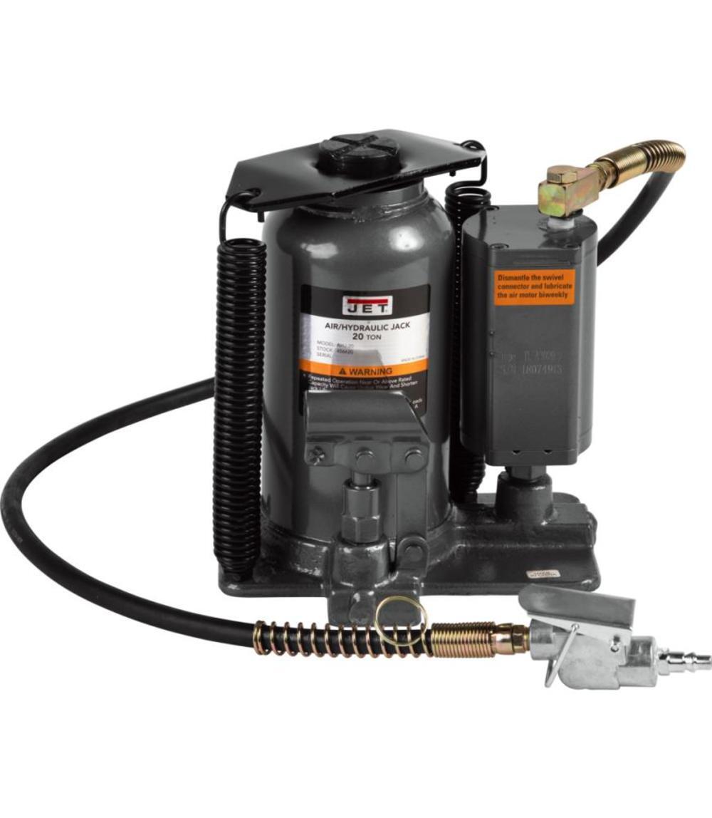 Jet Ahj-20 20 Ton Air / Hydraulic Bottle Jack 662755524691 | eBay