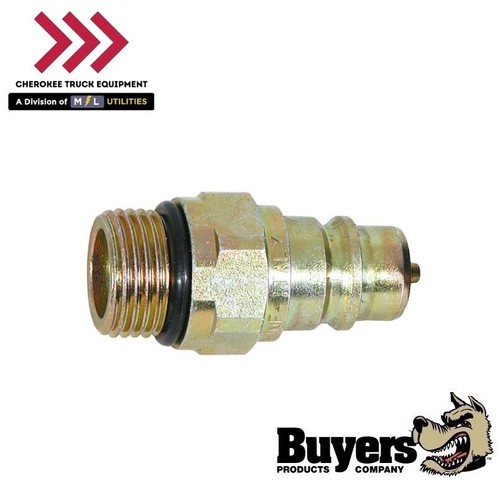 Buyers Products 1304028, SAM Male Coupler (3/4-16 Valve Block Side Low ...