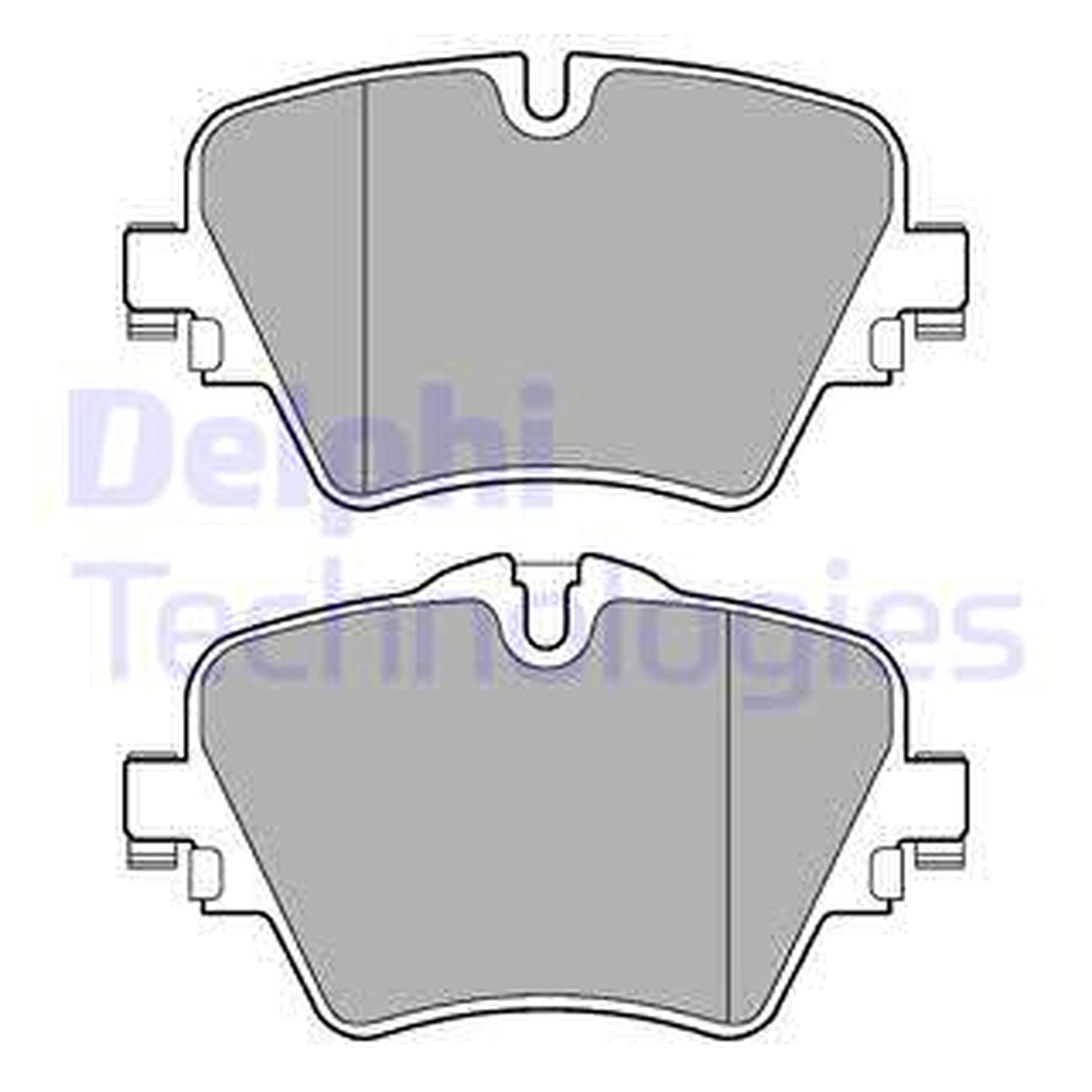 For BMW 3 Series G21 320d Genuine Delphi Front Brake Disc Pads Set ...