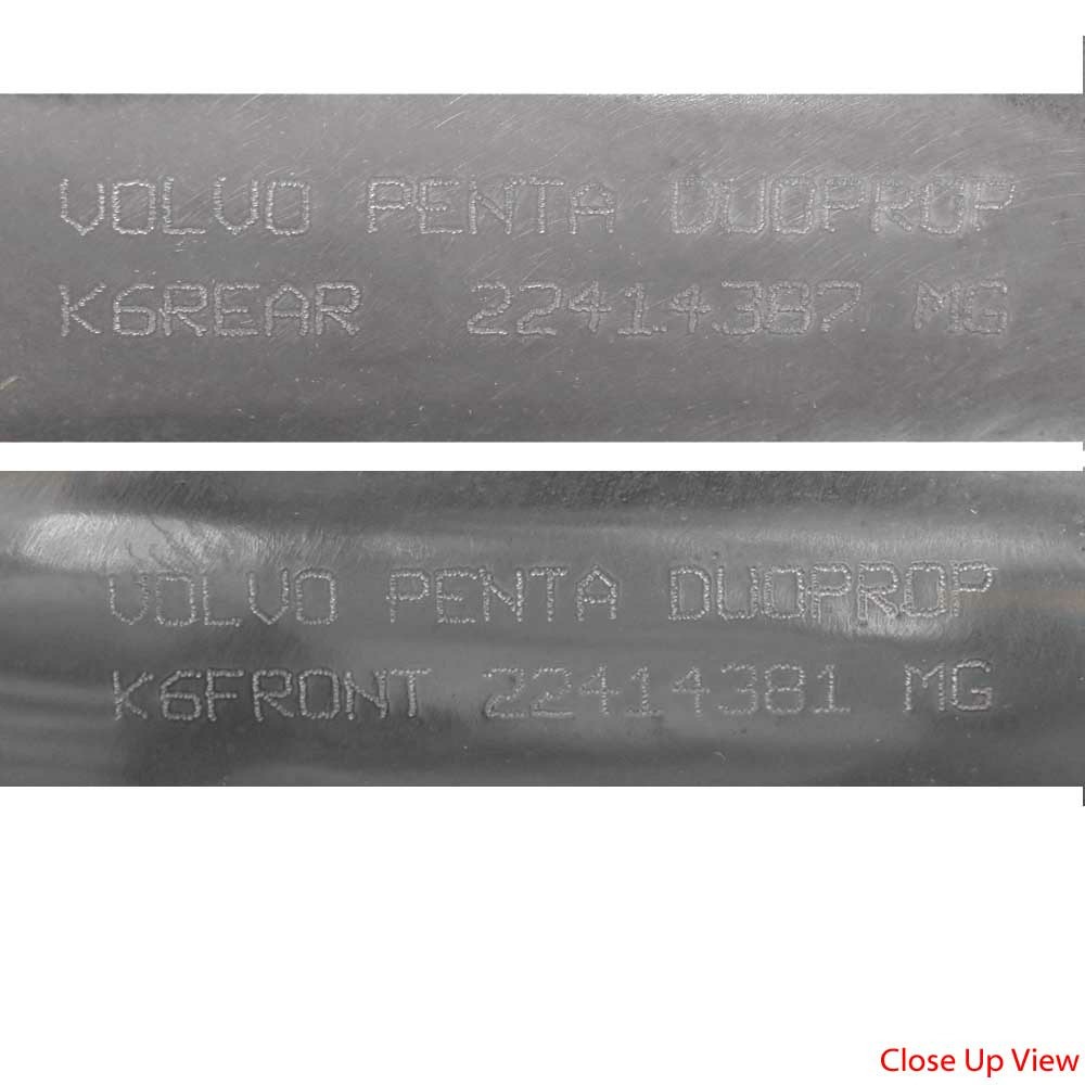 Volvo K6 Boat Propeller 22417009 | Forward Drive Duoprop SS (Set of 2 ...