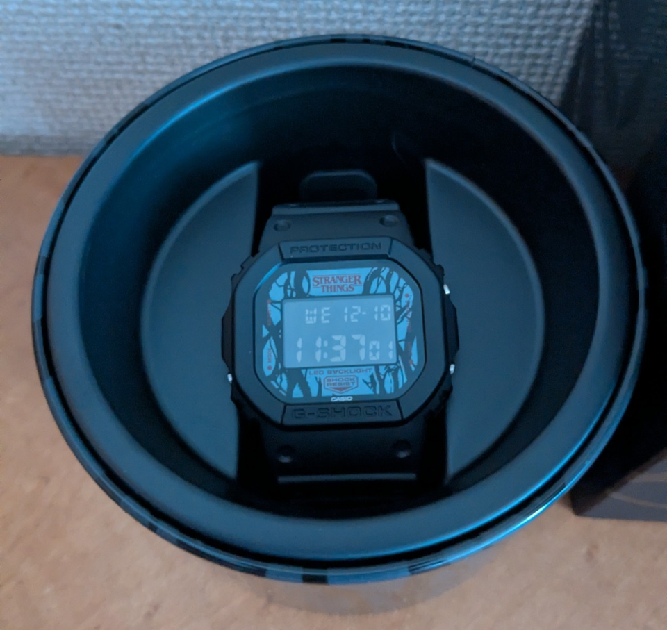 CASIO G-SHOCK DW-5600STT-1 Stranger Things Collab Netflix 2025 Japan | eBay