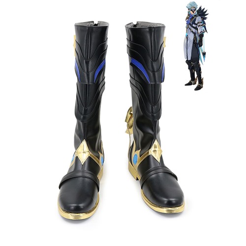 Genshin Impact II Dottore The Doctor Dottore Shoes Cosplay Men Boots | eBay