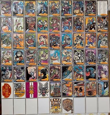 Troll Force Base Card Set 56 Cards Star Pics 1992 | eBay