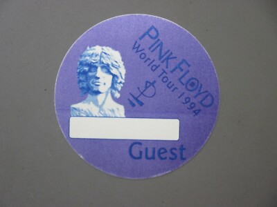 Pink Floyd backstage pass satin sticker World Tour 1994 GUEST - OTTO ...