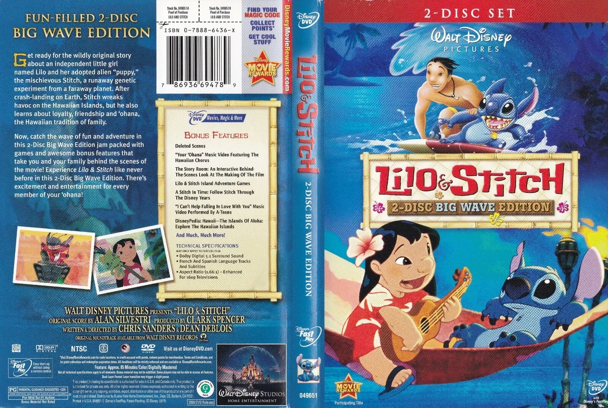 Lilo And Stitch Dvd Ebay