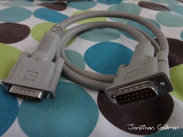Apple Macintosh Mac Color Display Da15 15 Pin Video Cable 590-4161-a ...