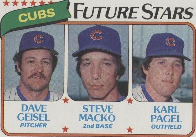 1980 Topps - Future Stars Dave Geisel, Karl Pagel, Steve Macko #676 (RC ...