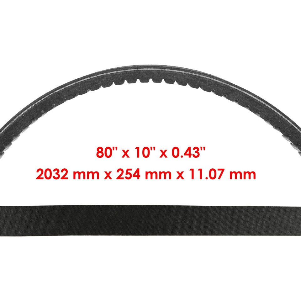 Caltric 483085 483165 Pump Cogged Drive Belt for Scag Cheetah Turf ...