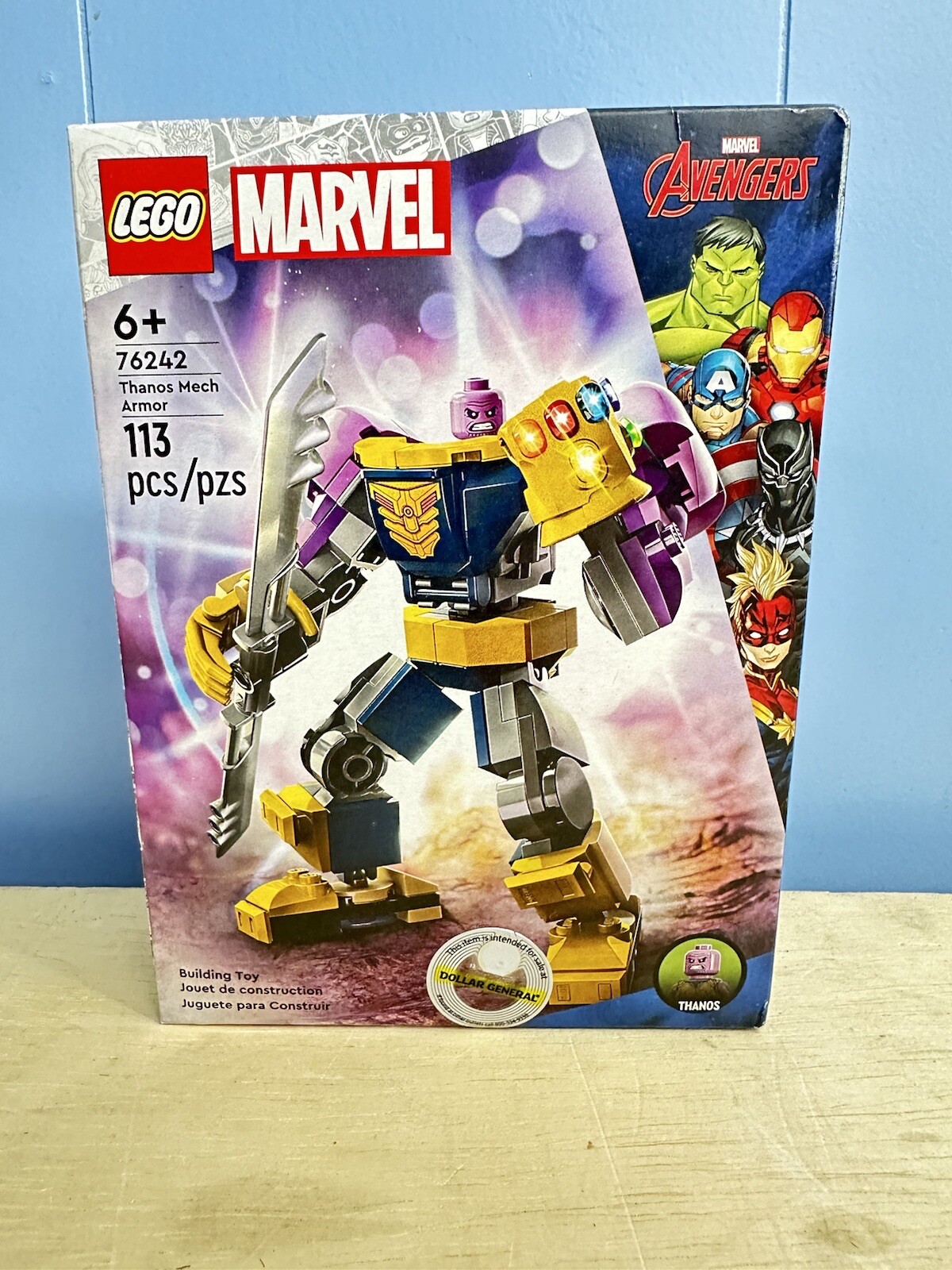 SEALED LEGO Marvel Super Heroes: Thanos Mech Armor (76242) New Sealed ...