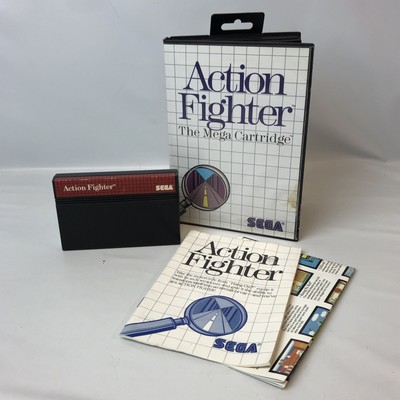 Action Fighter (Sega Master System, 1986) — Complete CIB w Poster ...