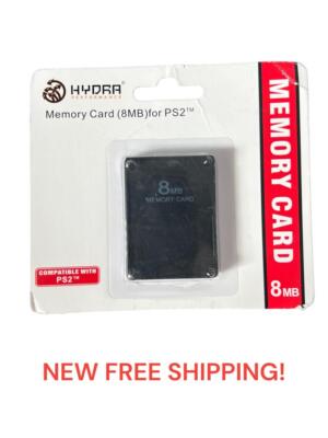 New Memory Card For Sony Playstation 2 / PS2 Real 8MB - REAL BLOCKS NON ...
