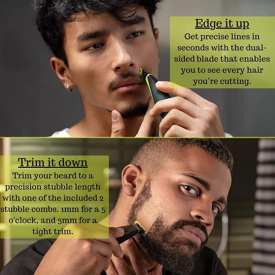 Philips Norelco One Blade Electric Trimmer/Shaver QP2510/49 | eBay