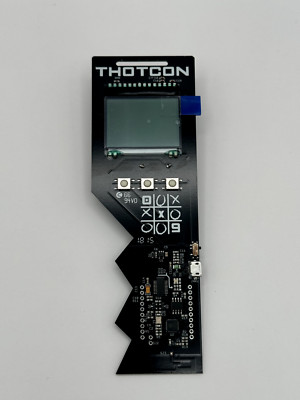 THOTCON Chicago 0x9 Electronic Badge (Like DEFCON) - Rare! | eBay