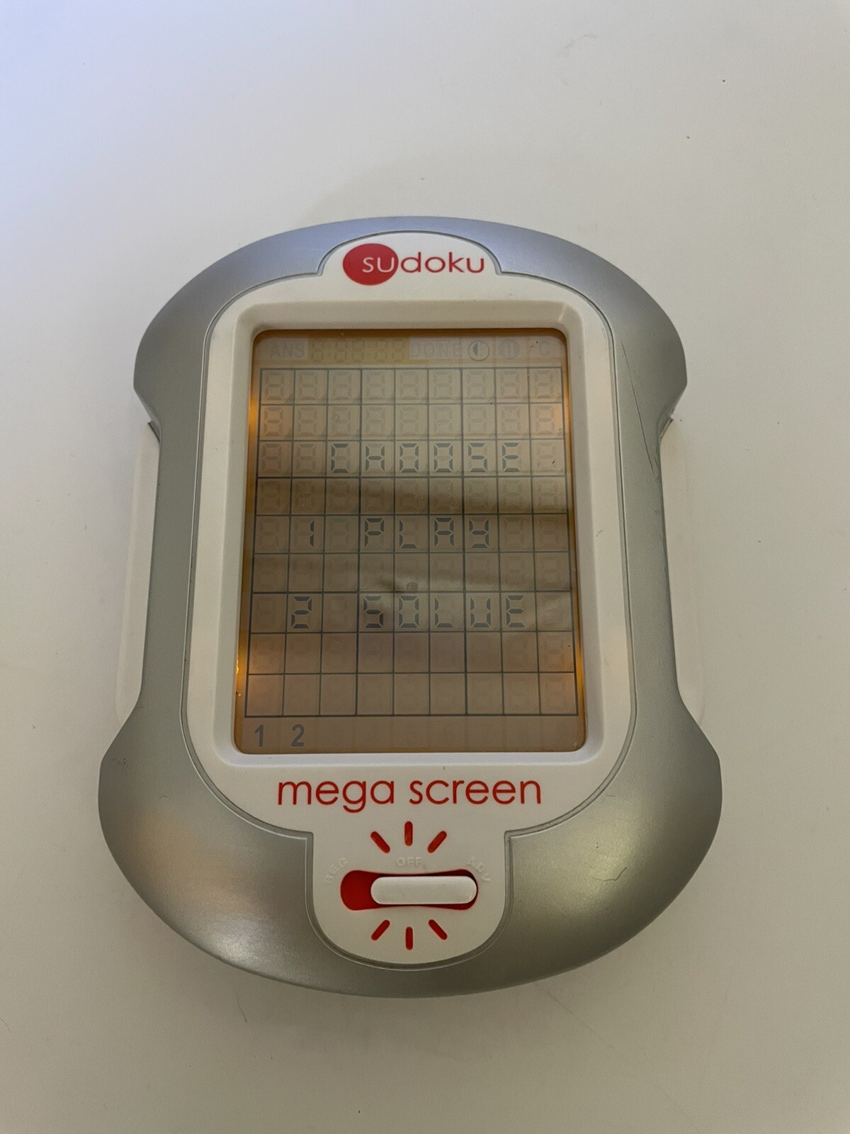 Sudoku Mega Screen Handheld Electronic Game 22709 Techno Source 2005 ...