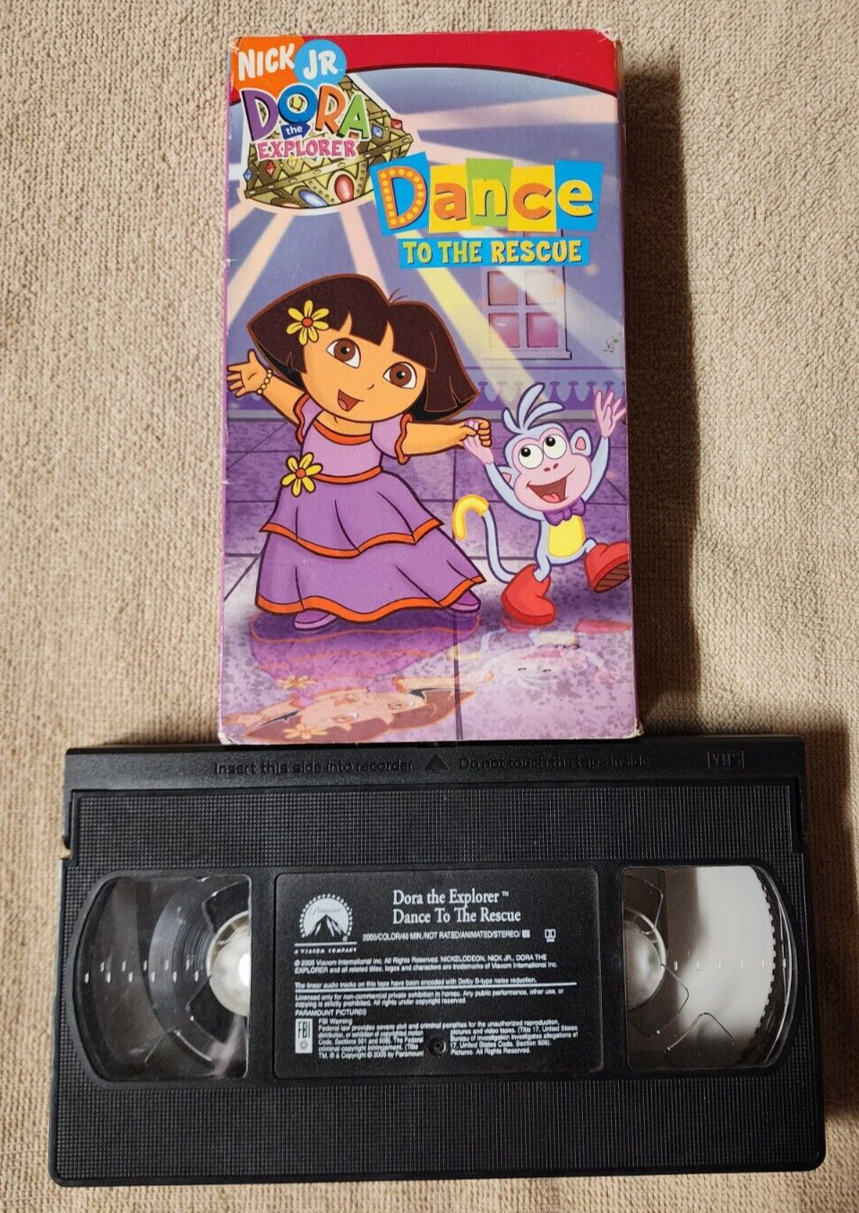 Dora the Explorer Dance to the Rescue VHS | Grelly USA