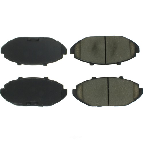 Disc Brake Pad Set-Premium Semi-Metallic Centric 300.07480 805890236474 ...