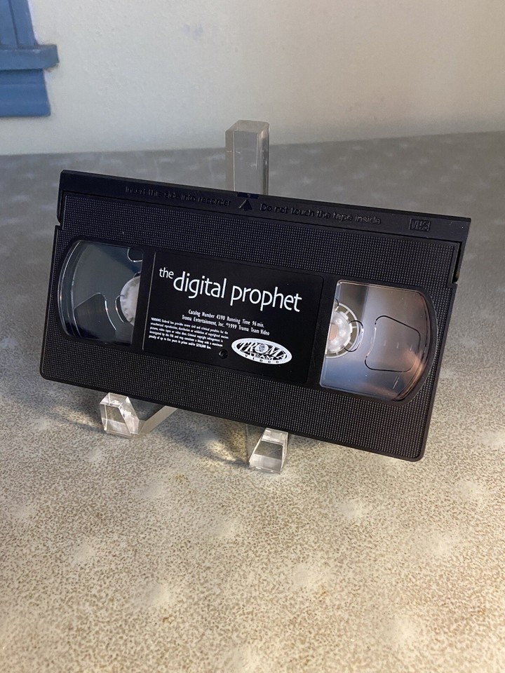 RARE Jeffrey Combs Cyberstalker aka The Digital Prophet VHS Troma Team Video | eBay
