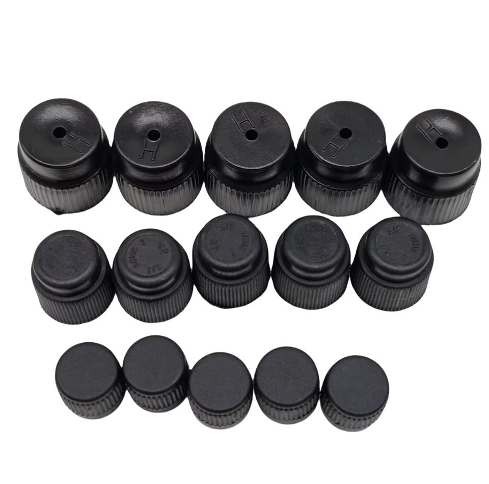 90Pcs Car Auto A/C Valve Core Dust Caps Set Air Conditioning Repair ...