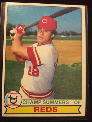1979 Topps #516 Reds Champ Summers Baseball Card | eBay