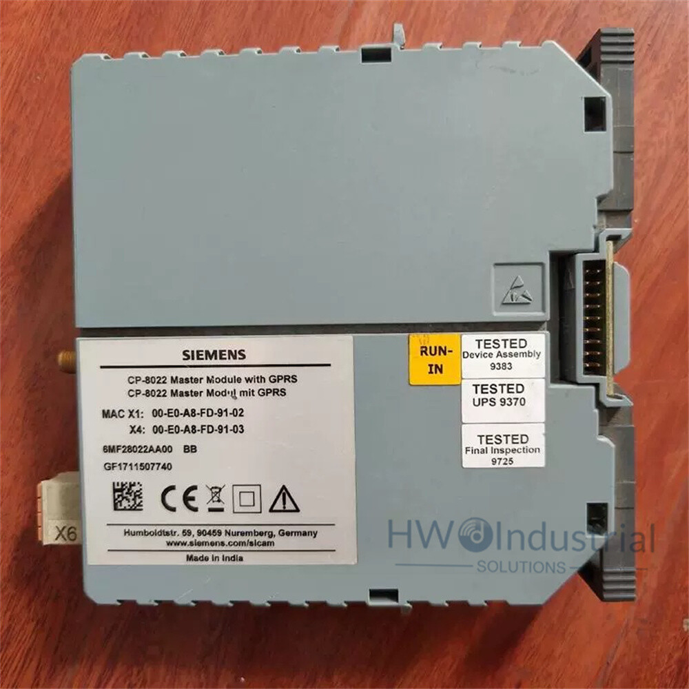 1/Piece Used Siemens SICAM A8000 Controller 6MF28022AA0 | eBay 1/Piece Used Siemens SICAM A8000 Controller 6MF28022AA0 | eBay