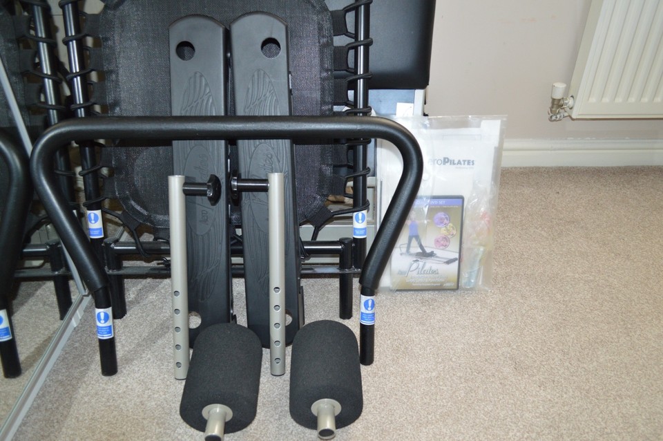 Aero Pilates reformer 695 wide body board,foot board,flared kick bar in ...