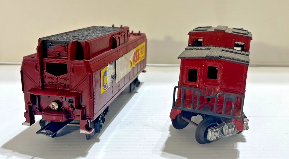 Lionel O-Gauge Caboose And Coal Tender | eBay