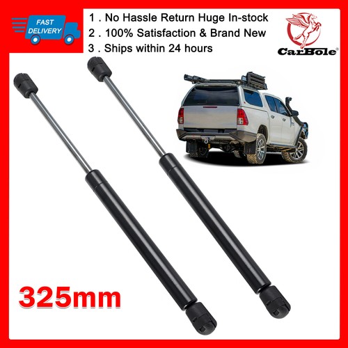 2PCS Gas Struts suit ARB Canopy REAR window 325mm long 160N 1921VR inc ...