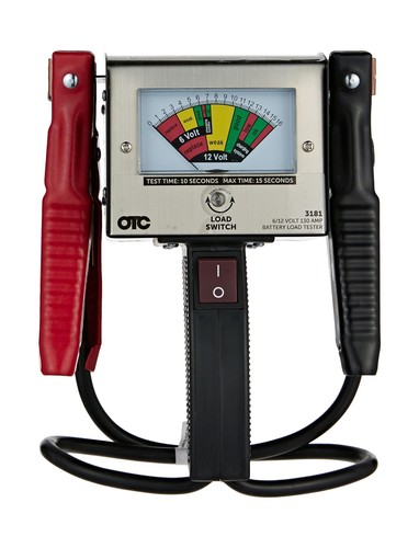 OTC 3181 130 Amp Heavy-Duty Battery Load Tester Black | eBay