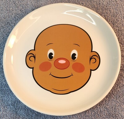 FRED Food Face Ceramic Dinner Plate 8.5" ~ Make faces at the table! | eBay