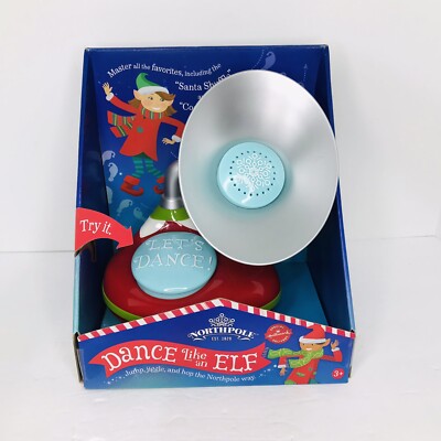 Hallmark Dance Like An Elf North Pole Interactive Musical Toy Christmas ...
