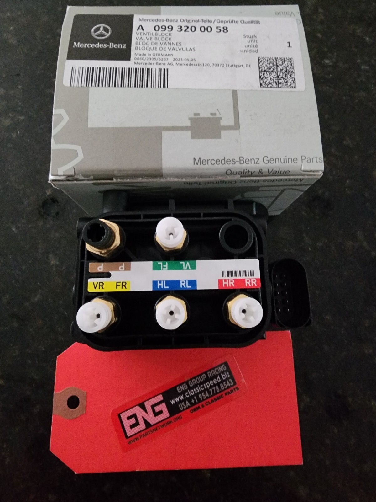 OEM/NEW GENUINEMercedes-Benz AMG Valve Block A0993200058 ENG RACING | eBay