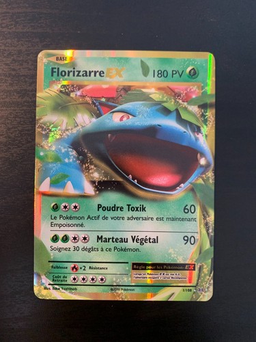 Carte Pokémon : Florizarre EX 1/108 XY Evolutions Française | eBay